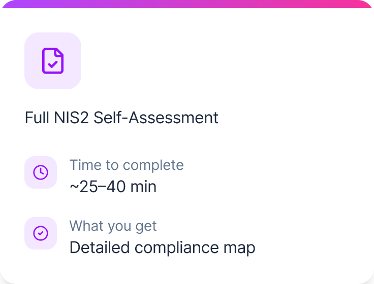 NIS2 Compliance Self-Assessment Toolkit